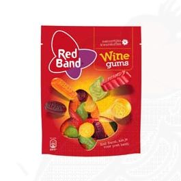 Red Band Wine Gums 305 gram | Online Kopen
